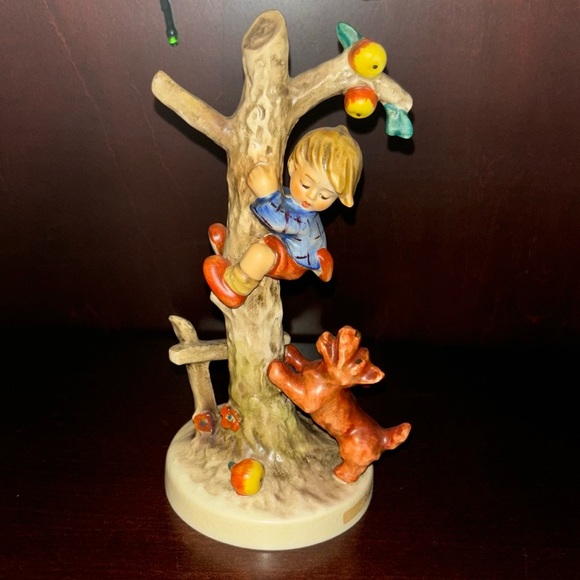 Hummel | Art | Goebel Hummel Figurine Number 56a Tmk3 Boy In Apple Tree ...